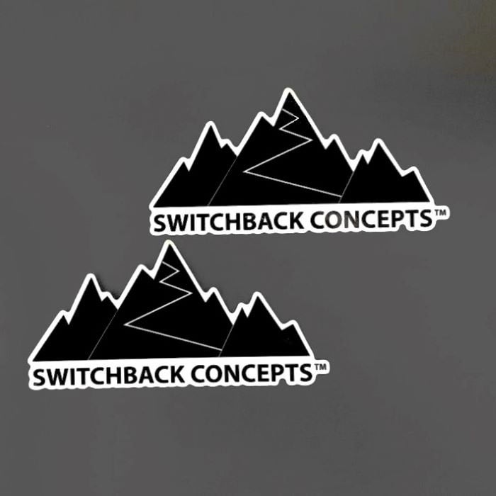 Switchback Concepts Logo Sticker 2-Pack | SWITCHBACK CONCEPTS